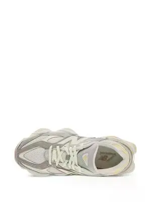 NEW BALANCE 9060 Mesh And Suede Sneakers - Grey
