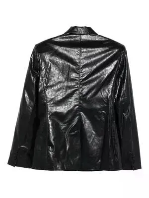 MSGM Notched Asymmetric-zip Jacket