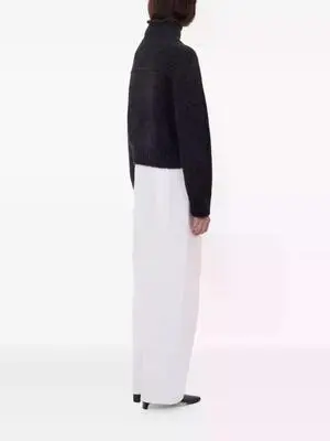 Loulou De Saison Wool Roll Neck Sweater - Black