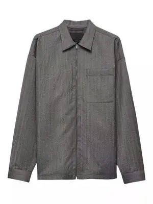 Prada Zip-up Shirt