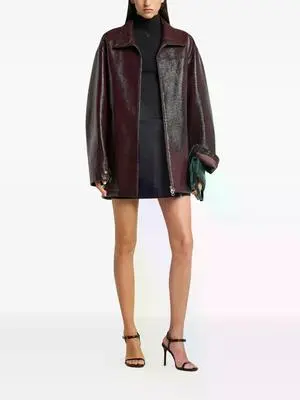 COURREGES Vinyl Belted Jacket
