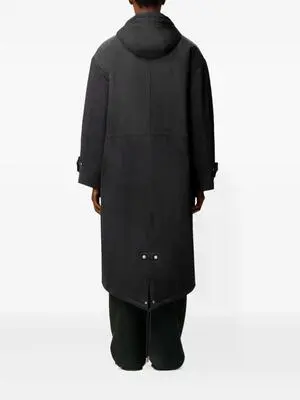 AMI Paris Padded Parka Jacket With Drawstring Hood