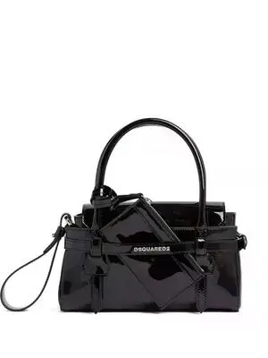 Dsquared2 Leather Tote Bag - Black