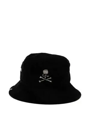 MASTERMIND WORLD Logo Embroidered Bucket Hat - Black