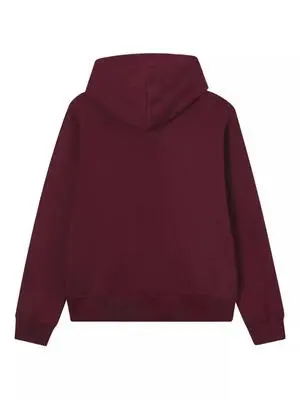 CHOCOOLATE Embroidered Logo Hoodie - Red