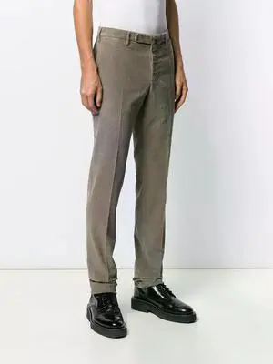 Incotex Incotex Straight Leg Corduroy Trousers Brown