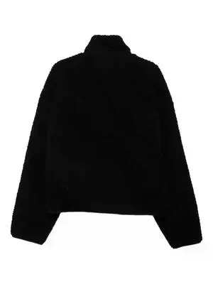 ENTIRE STUDIOS Zip-up Fleece Jacket - Black