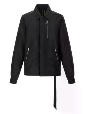 Rick Owens Zip-front Shirt-collar Jacket