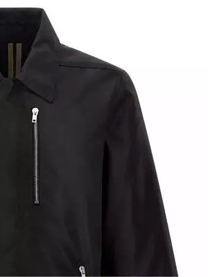 Rick Owens Zip-front Shirt-collar Jacket