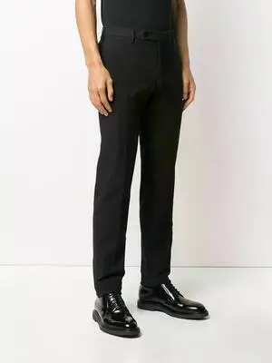 Incotex Cotton Blend Straight Leg Trousers - Blue