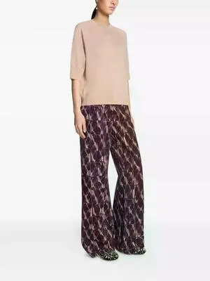 Dries Van Noten Merino Wool Raglan Sleeve Sweater