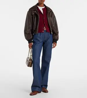 AMI Paris Mid-rise Straight Leg Jeans