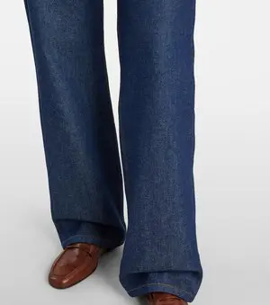AMI Paris Mid-rise Straight Leg Jeans