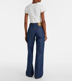 AMI Paris Mid-rise Straight Leg Jeans