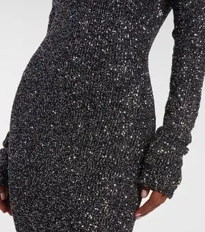 Stella McCartney Knitted Sequined Gown