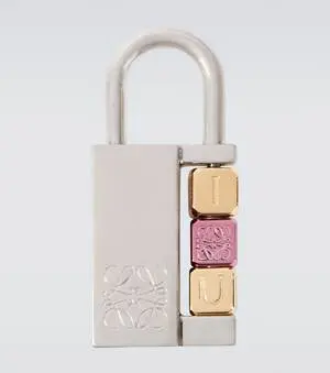 Loewe Padlock Anagram Bag Charm