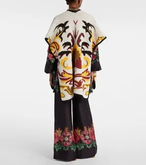 La DoubleJ In My Power" Patterned Cape