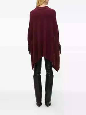 Karl Lagerfeld Split-hem Wool Cape