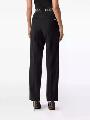 Philipp Plein Embellished Waistband Trousers
