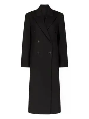 Loulou De Saison Rosco Double-breasted Coat - Black