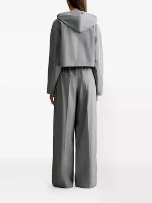 12 STOREEZ Elasticated-waistband Cotton Trousers