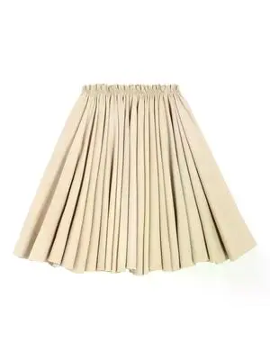 AMI Paris Wool Flannel Midi Skirt