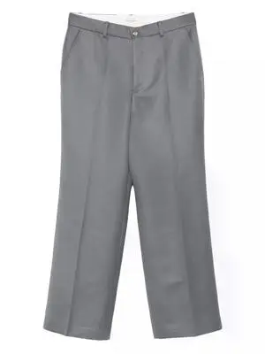 SECOND / LAYER Pleated Wool Trousers