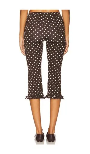 RAT BOI Ruffle Capri Pants