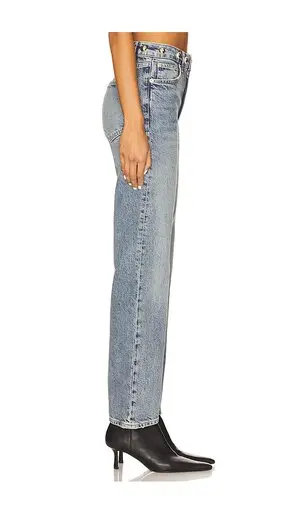 Rails Topanga Straight Leg Jeans With Studded Accents - Blue
