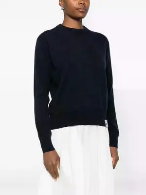 Bally Cashmere Crew Neck Sweater - Blue