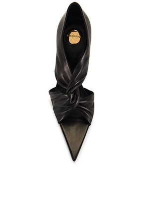 Saint Laurent Malika Heeled Sandal