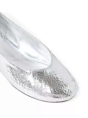 Gimaguas Metallic Effect Ballerina Shoes