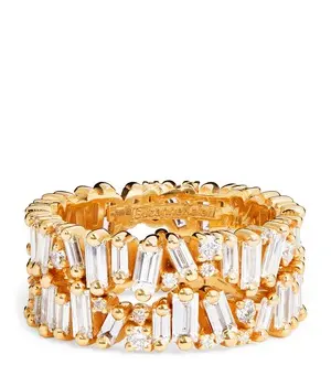 SUZANNE KALAN Yellow Diamond Ring Jackets