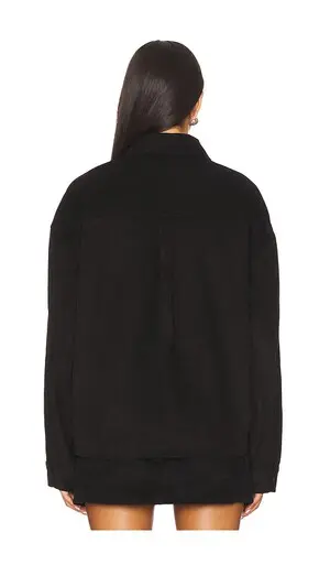 EB DENIM Daniele Corduroy Shirt Jacket - Black