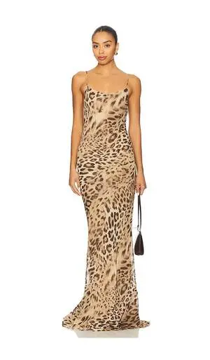 Andamane Ninfea Slip Dress - Brown