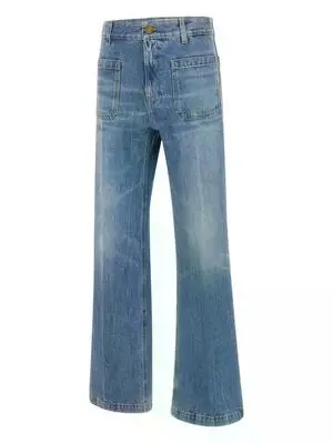 Seafarer Curt Four-pocket Flare Jeans - Blue