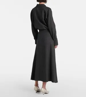 Vince Jaspe Midi Skirt