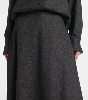 Vince Jaspe Midi Skirt