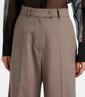 THE FRANKIE SHOP Brickell Wide-leg Trousers