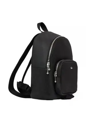 Lacoste Logo-patch Backpack - Black