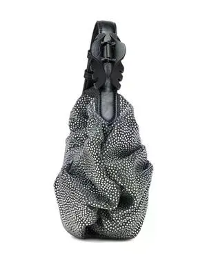 DIESEL® Embellished Scrunched Shoulder Bag