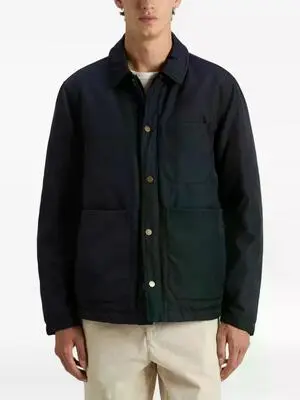 Woolrich Button-fastening Patch-pocket Jacket - Blue