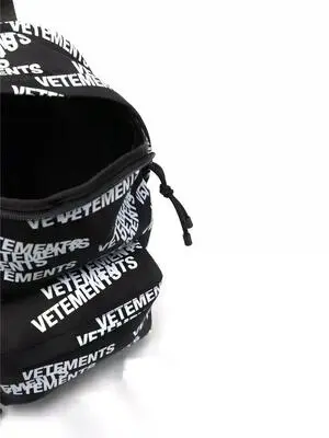 Vetements All-over Logo Print Backpack