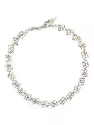 FORTE_FORTE Crystal-embellished Necklace - Silver