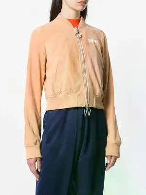 Off-White Free As A Butterfly" Bomber Jacket