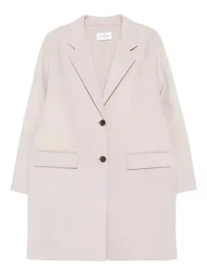 THE DYNAMIS STUDIO Button-fastening Coat - Pink