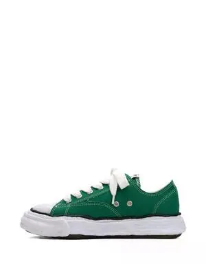 Mihara Yasuhiro Hank Lace-up Low-top Sneakers - Green