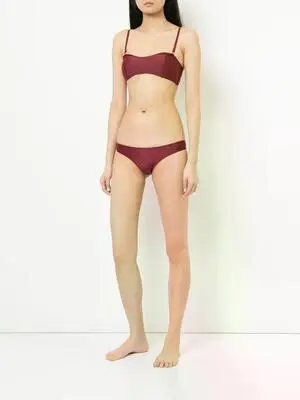 DUSKII Bandeau Bikini Top - Red
