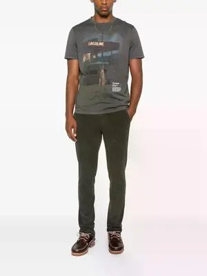 DONDUP Side-pocket Cotton Trousers