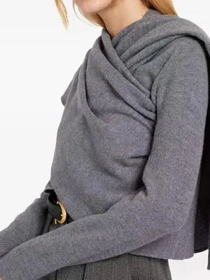 Ports 1961 Draped Wool Knitwear